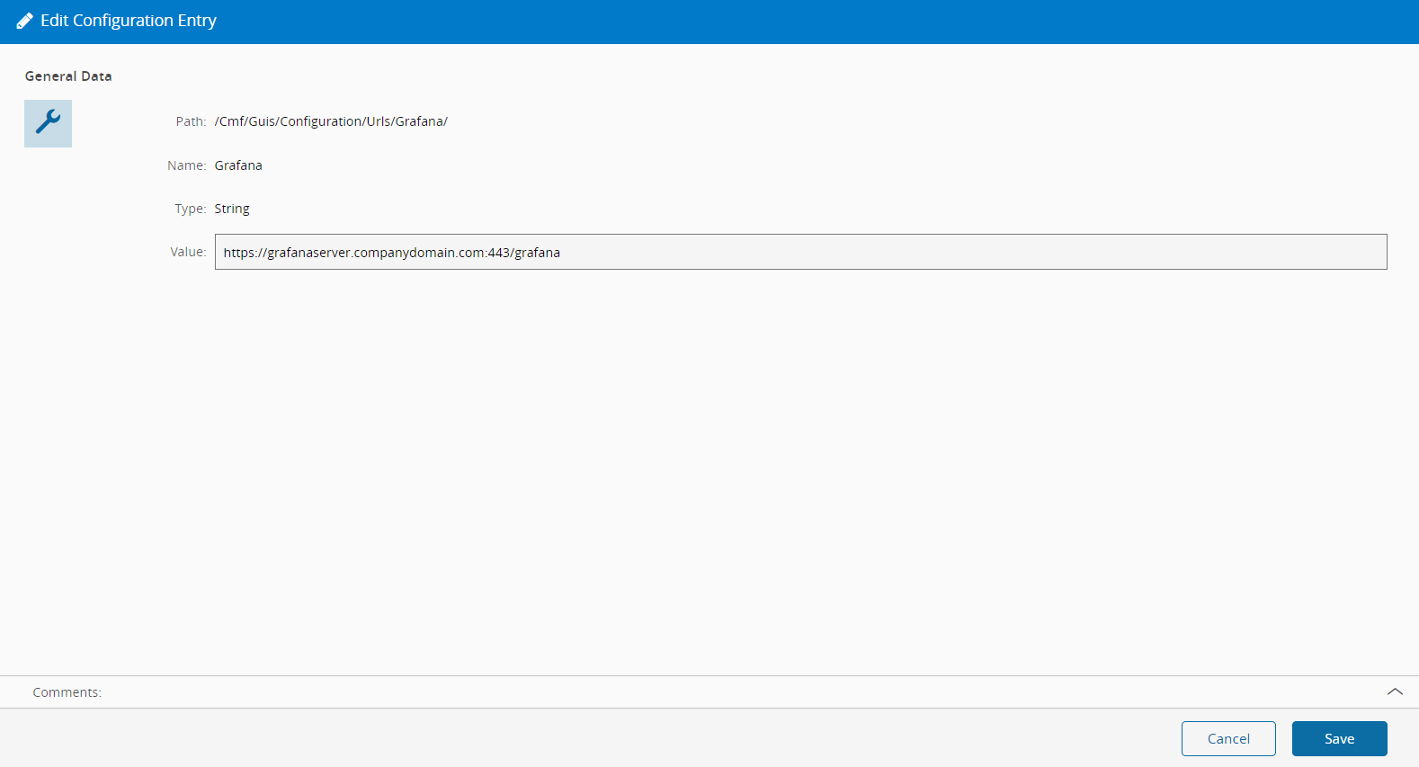 Grafana - Critical Manufacturing Documentation Portal