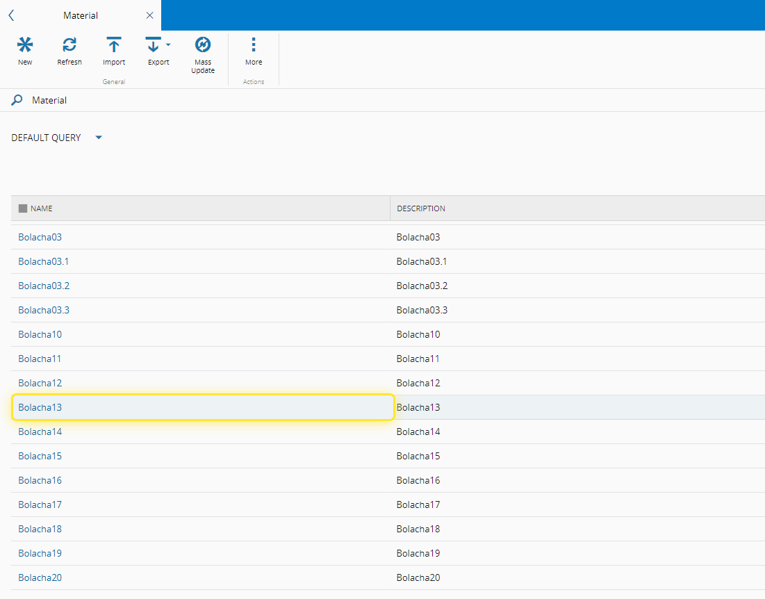 How to: Hold a Material - Critical Manufacturing Documentation Portal