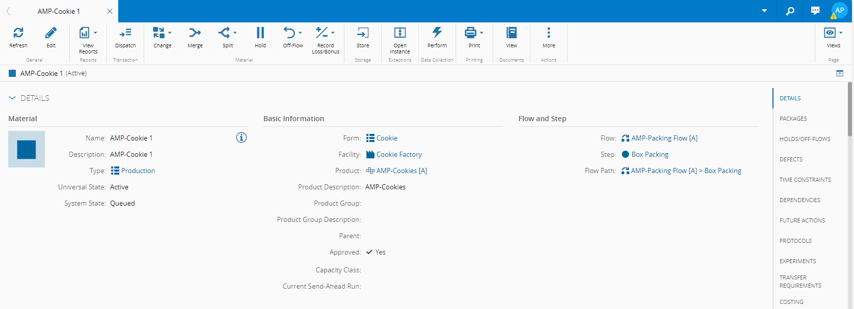 Packing - Critical Manufacturing Documentation Portal