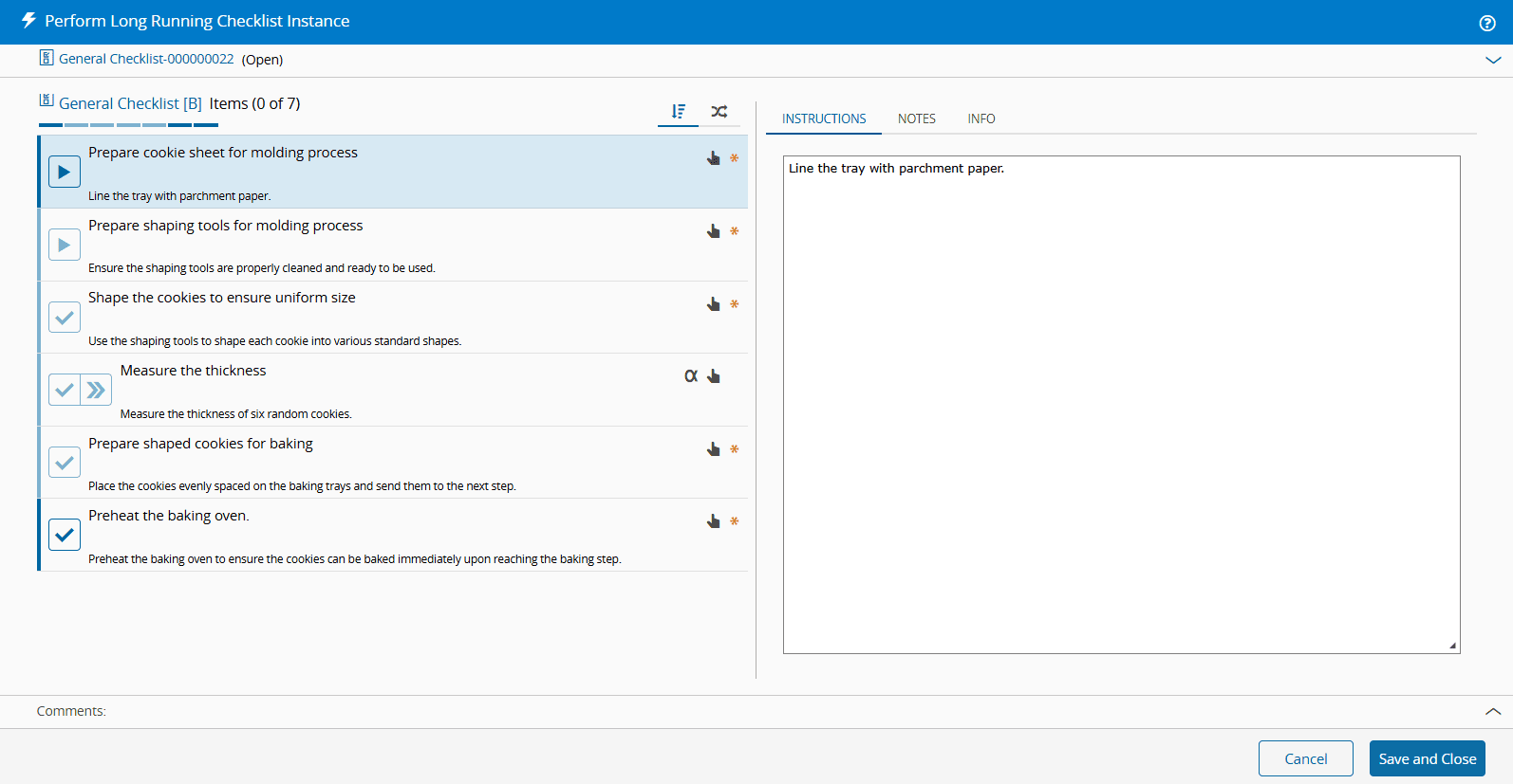 Floating, Optional and Execute Out of Order Items - Critical ...